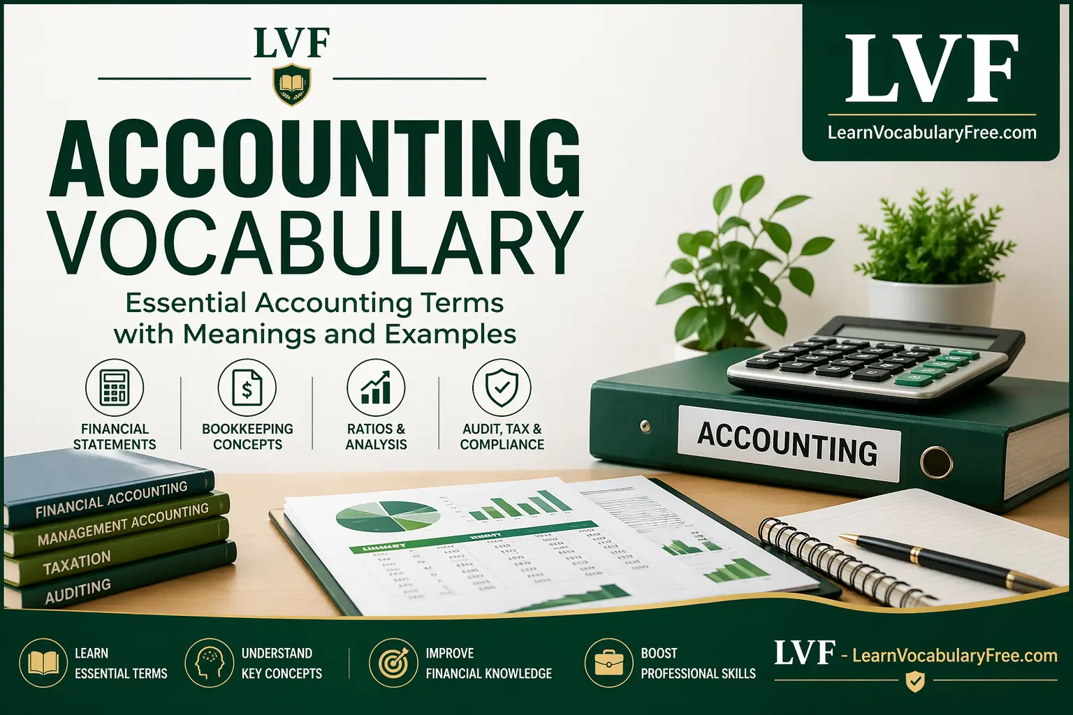 Accounting Vocabulary List: Essential Accounting Terms with Meanings