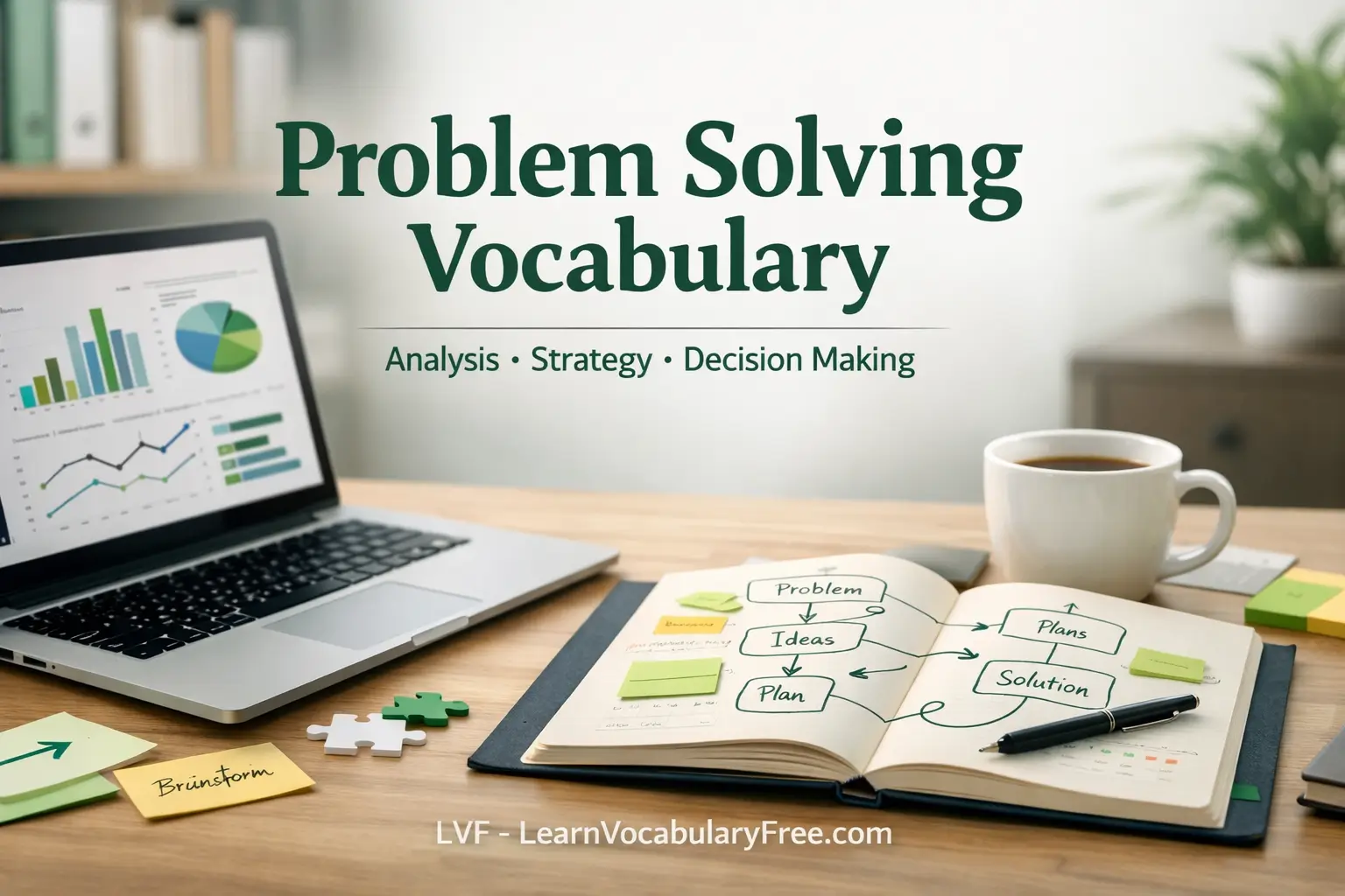 Problem Solving Vocabulary List: Key Terms for Analysis, Strategy ...